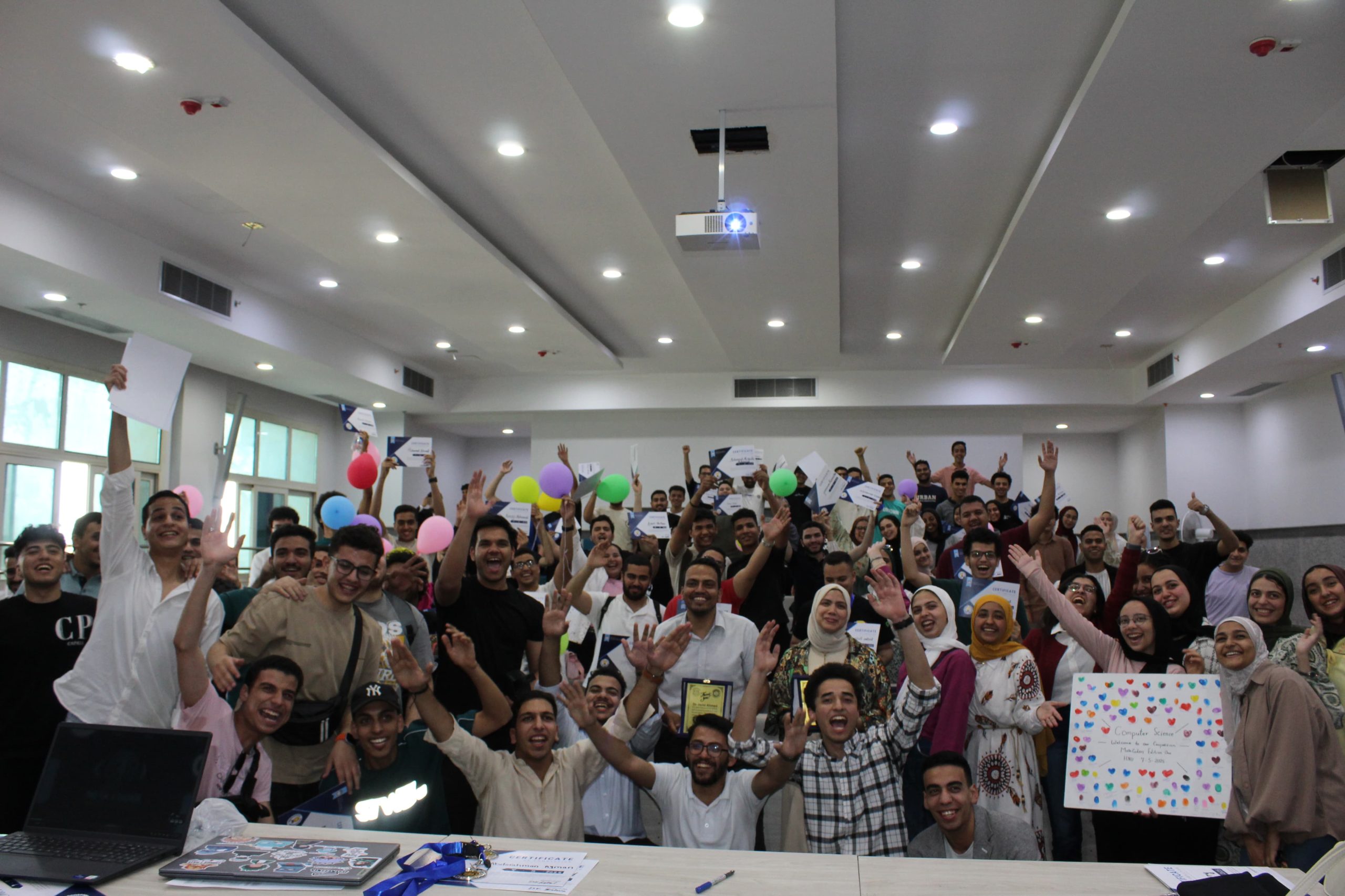 علوم الحاسب بحلوان الأهلية تطلق مسابقة «meta coder» للبرمجة وتكرم المراكز الأولى - نتعلم مصري